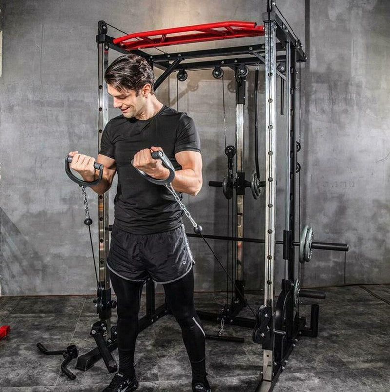 Smith Machine Elite with Dual Pulley System & Assembly (New 2025) - Gym ...